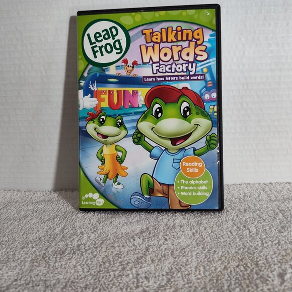 Media | Leapfrog Talking Words Factory Dvd By John Ludin Very Good ...
